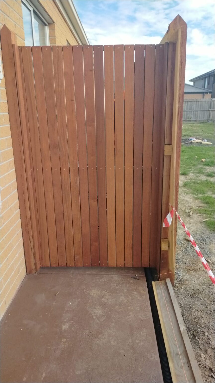 Timber Fence Gates Installation in Melbourne